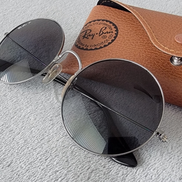 Ray-Ban | Accessories | Ray Ban Polarized Round Sunglasses | Poshmark